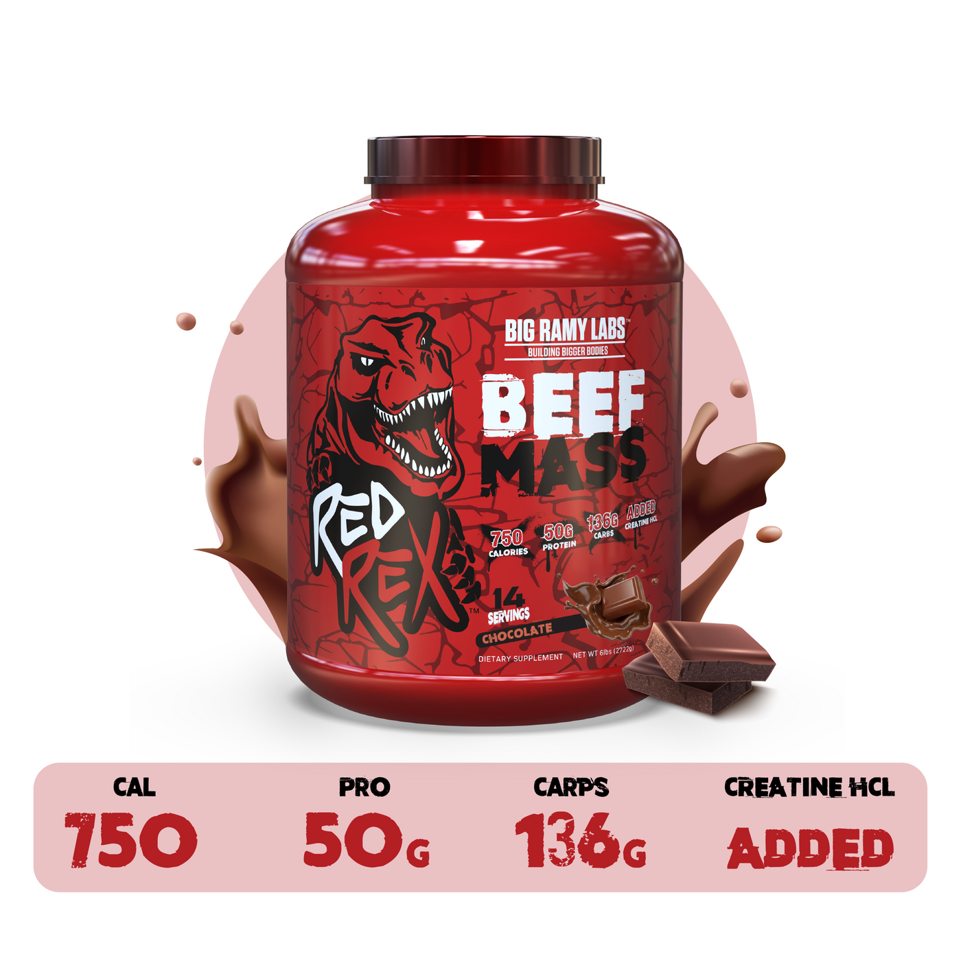 RED REX BEEF MASS GAINER
