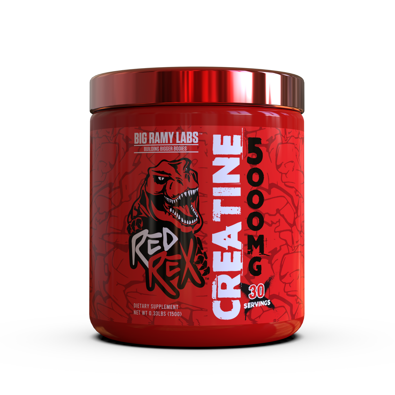 RED REX CREATINE 5000MG UNFLAVORED – Big Ramy Labs Egypt