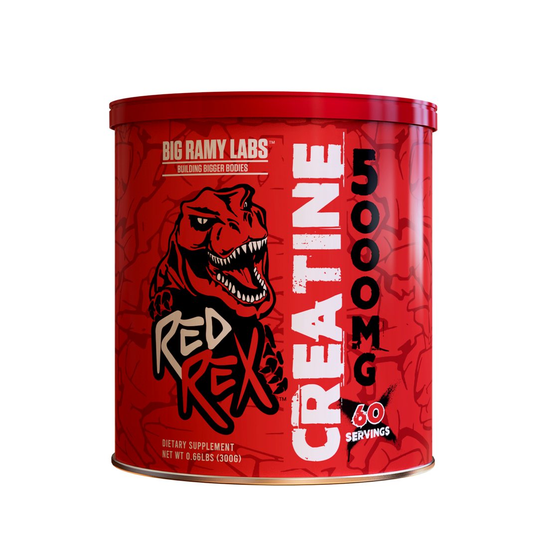 RED REX CREATINE 5000MG UNFLAVORED – Big Ramy Labs Egypt