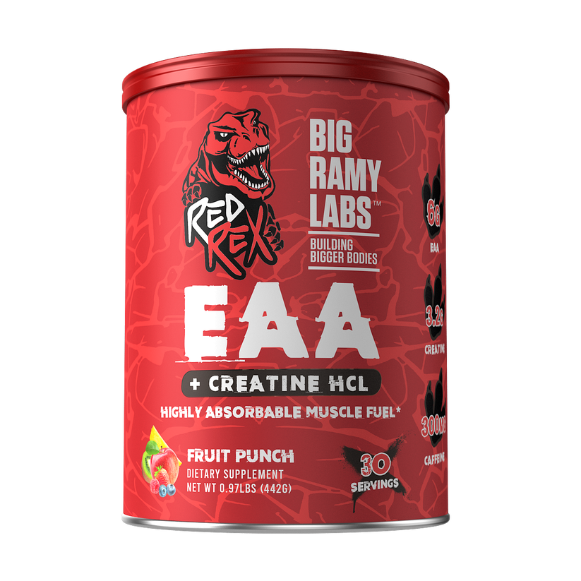 RED REX EAA + CREATINE HCL – Big Ramy Labs Egypt